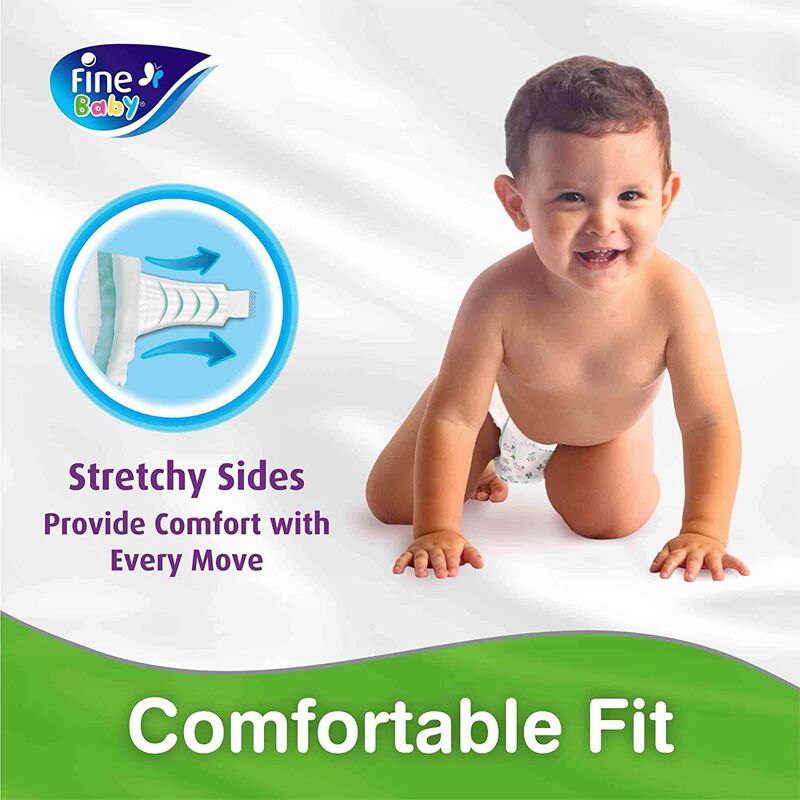 Fine Baby Diapers, Size 5, Maxi 11–18kg, Jumbo Pack, 3 packs of 44 ...